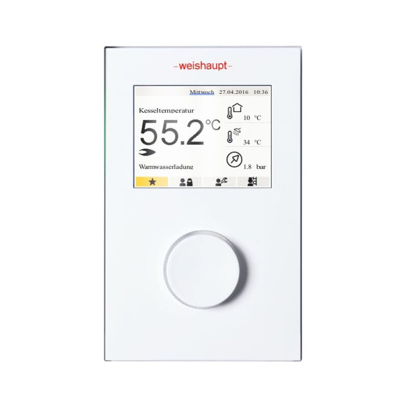 Weishaupt Thermo Condens WTC-GW 25 kW-B C, mit Heizung, integr. Warmw