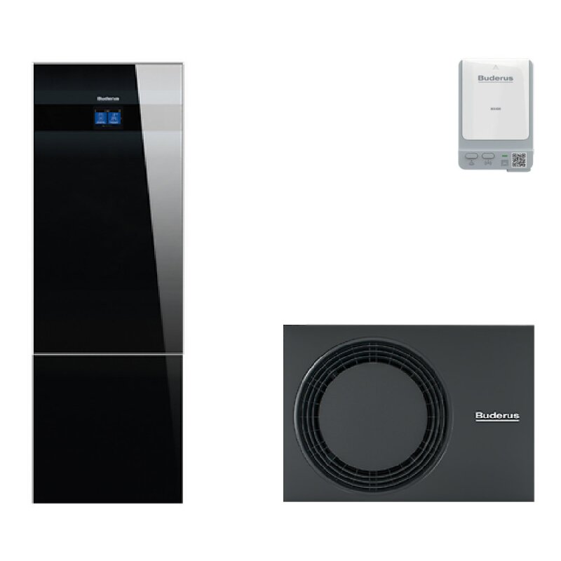 Buderus M WLW186i-5 AR T180 Wärmepumpen-Paket Logaplus mit emailliert, 9.665,77