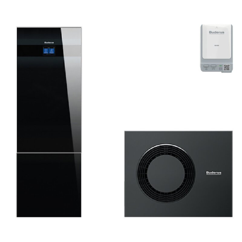 Buderus M WLW186i-7 AR T180 Wärmepumpen-Paket Logaplus mit emailliert, 10.174,50