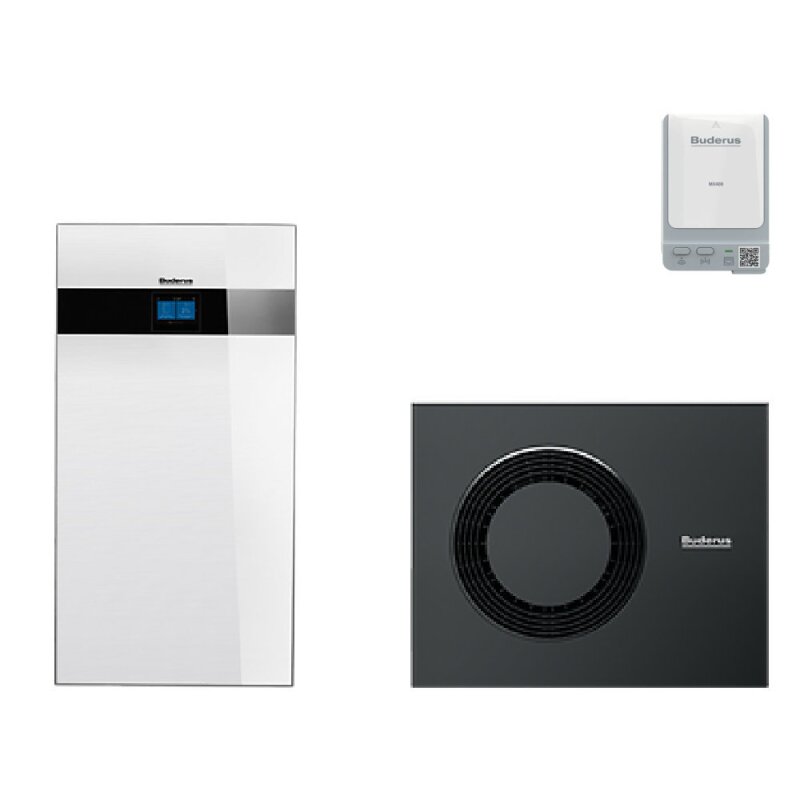 Buderus M WLW186i-7 AR T180 Wärmepumpen-Paket Logaplus mit emailliert, 10.174,50