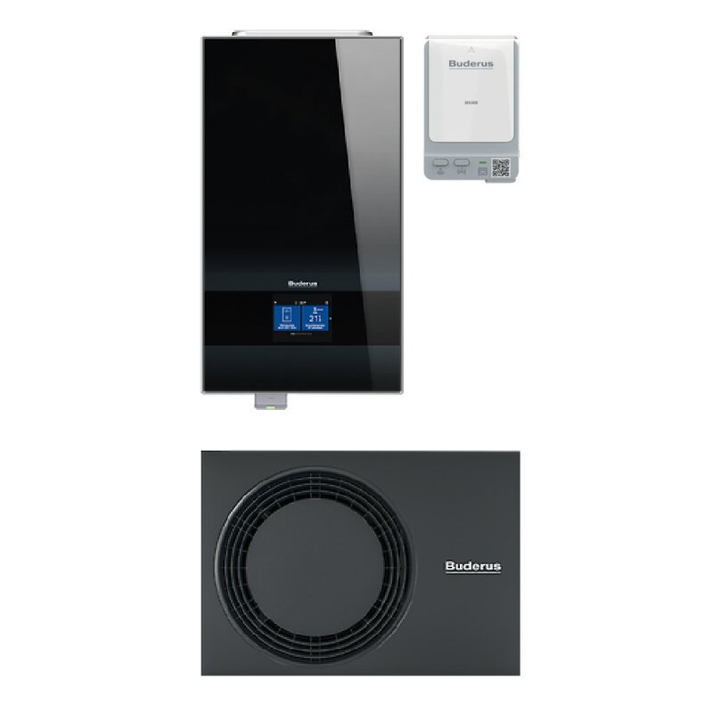Buderus M WLW186i-7 AR E Wärmepumpen-Paket Logaplus mit Funkmodul MX4, 7.322,25