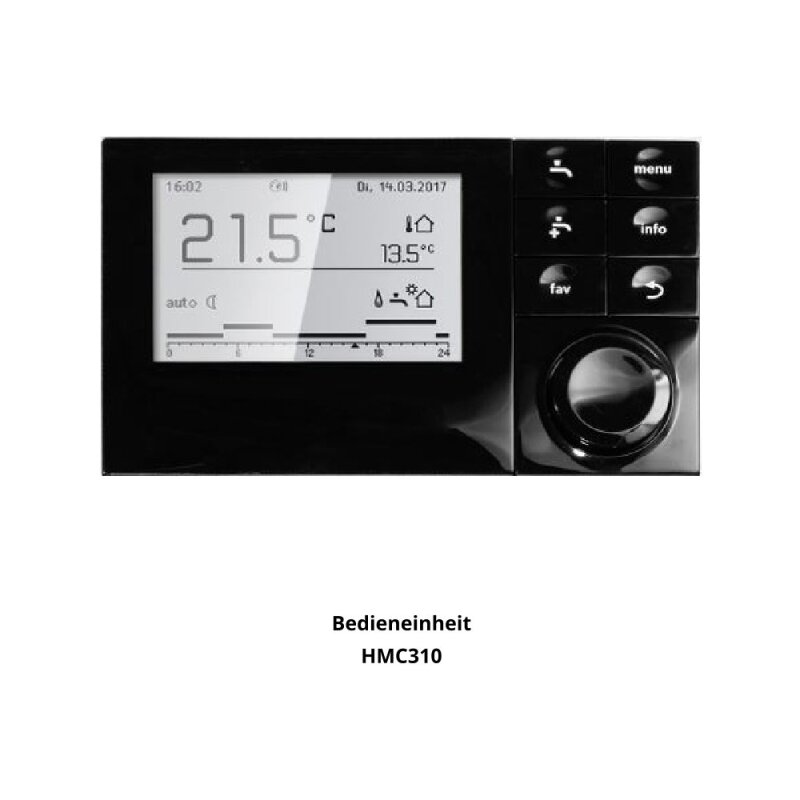 Buderus WLW196i-4 AR TP120L Wärmepumpen-Paket mit integ. Pufferspeice, 5.650,12