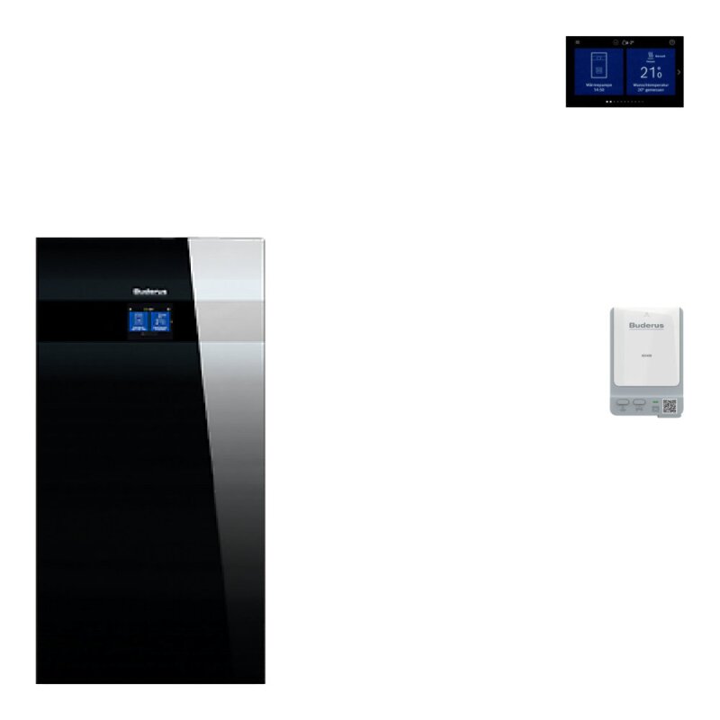 Buderus Luft-Wasser-Wärmepumpe Logatherm WLW186i-12 TP70 monoenergeti, 4.161,37